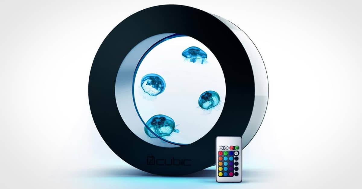 Cubic Orbit 20 Jellyfish Aquarium - MANDESAGER