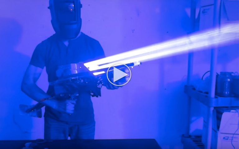 Hjemmelavet laser bazooka - MANDESAGER