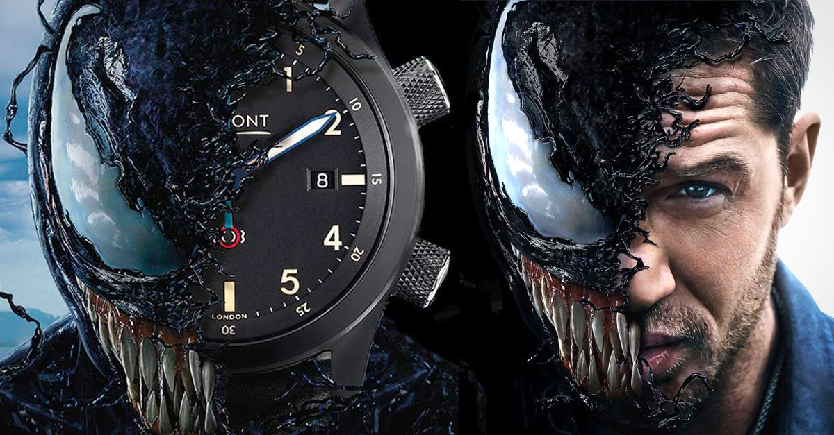 Bremont har lavet Tom Hardys mørke ur i Venom