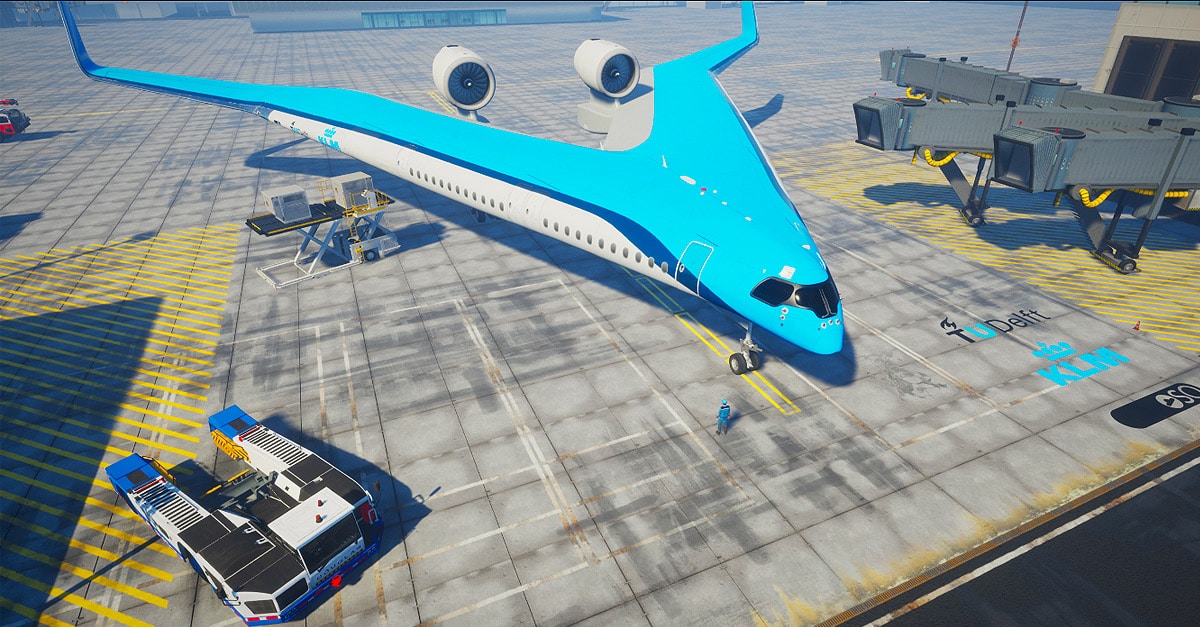KLM tester fremtidens fly