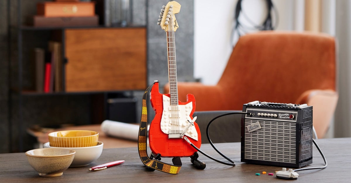 LEGO Ideas Fender Stratocaster - MANDESAGER