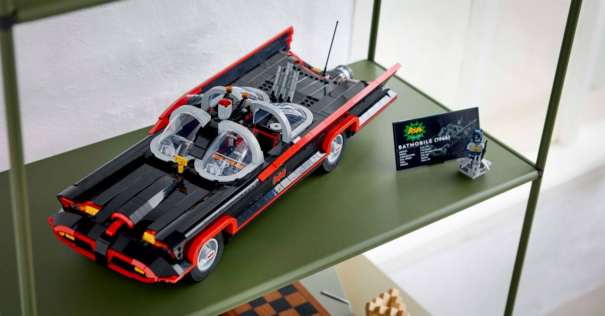 LEGO er klar med Batmobilen fra den klassiske TV-serie