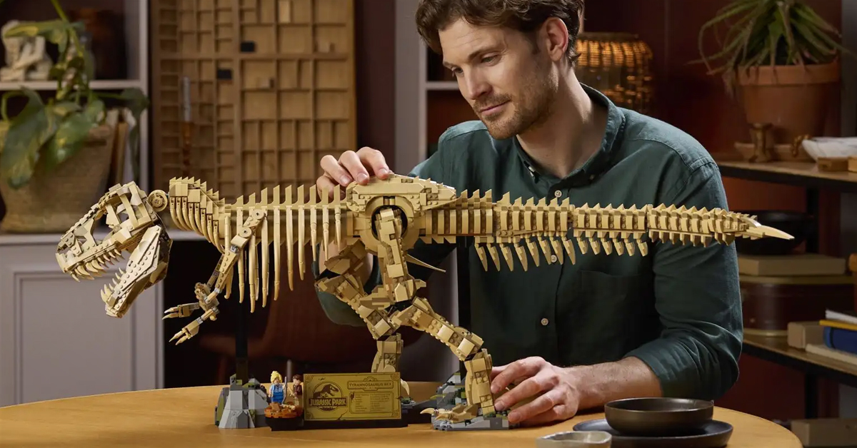 LEGO er klar med en kæmpe T-Rex